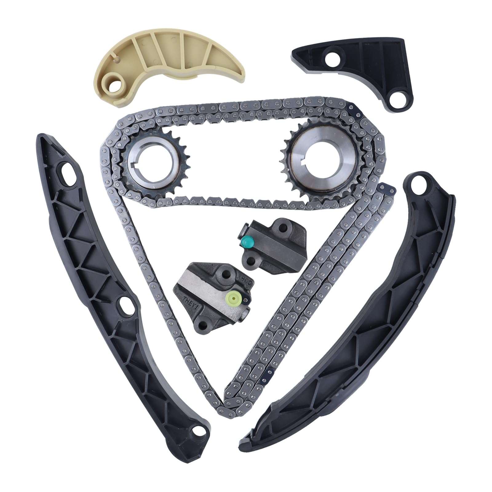 Snapklik.com : CUSTONEPARTS Engine Timing Chain Kit Oil Pump Gear ...