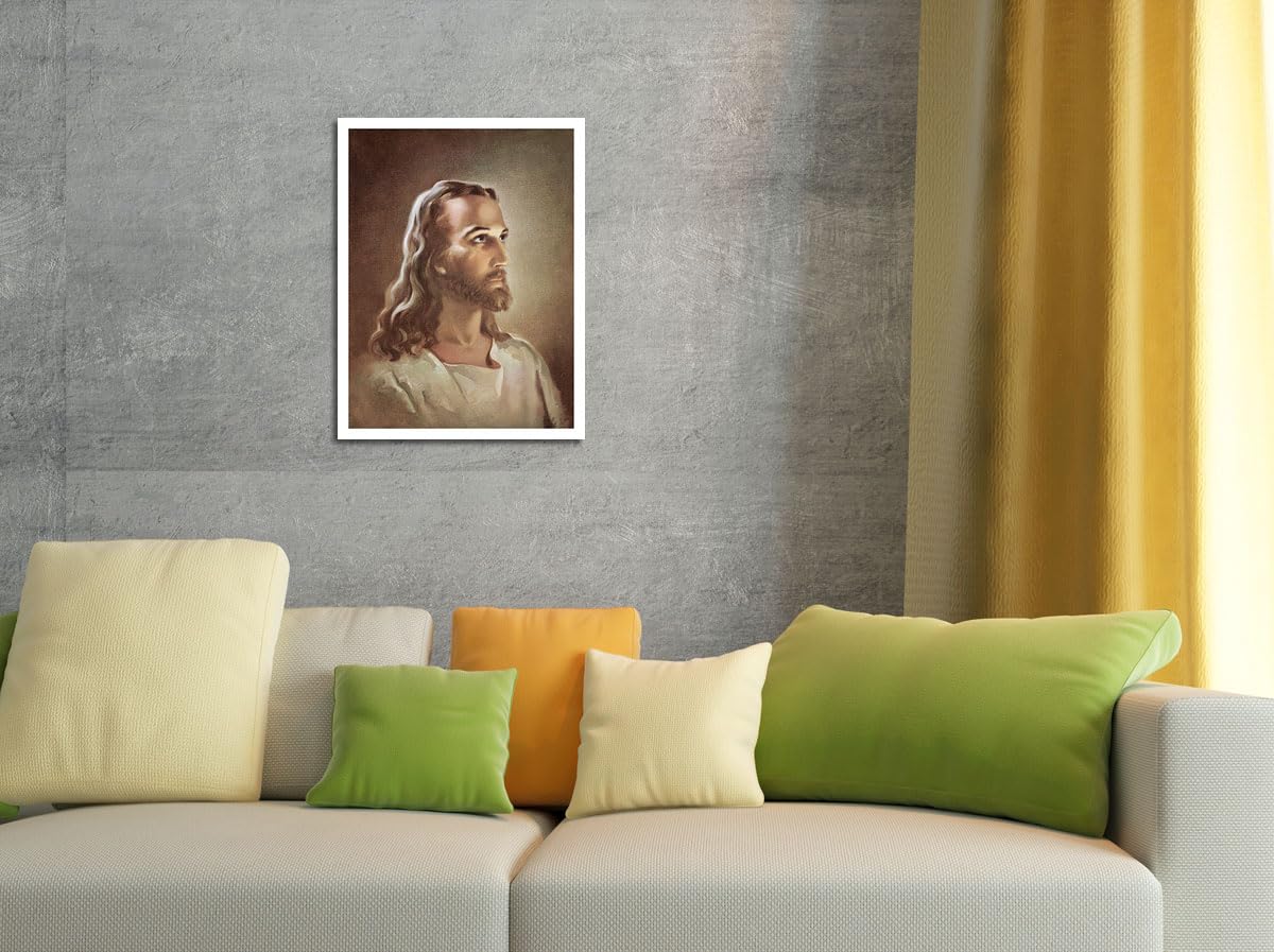 Pintura De Cristo Sallman Warner Sallman Jesus Etsy