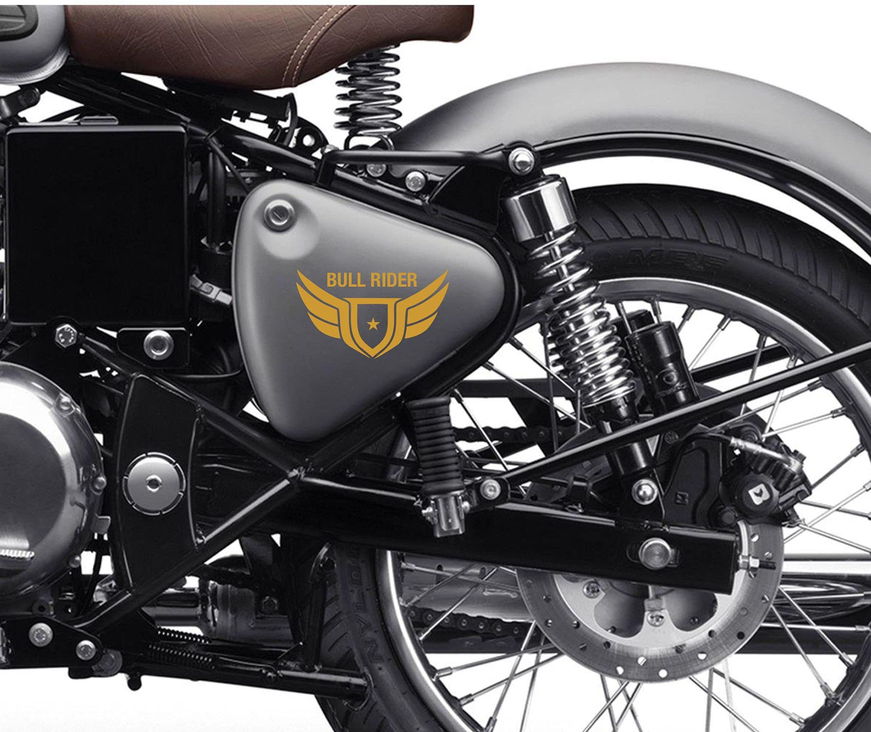 Isee 360 Bull Rider Wings Bike Stickers For Bullet Sides | Desertcart INDIA