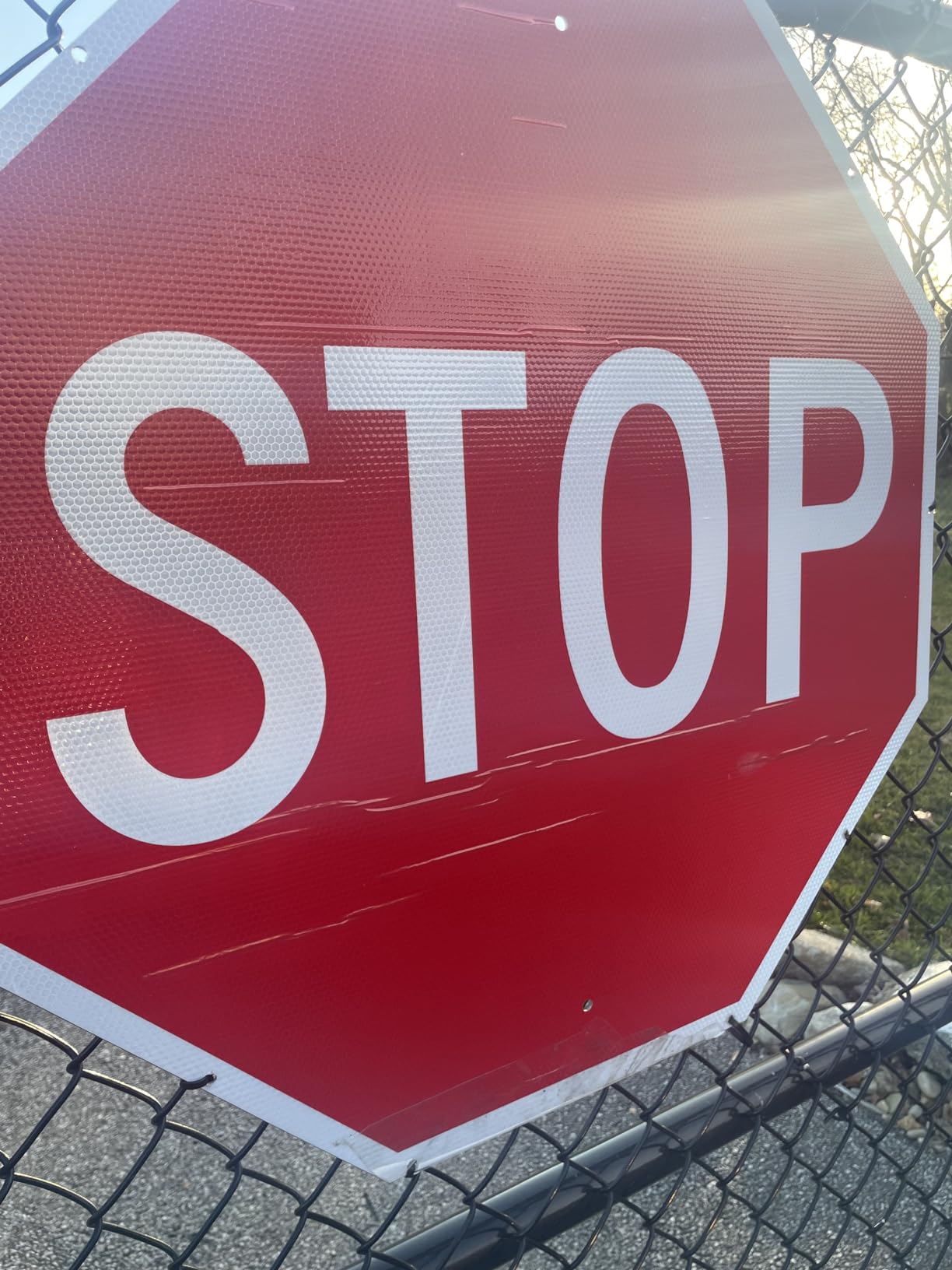 $27/mo - Finance OLANZU Stop Sign 30”x 30” - Pack of 3 Intensity ...