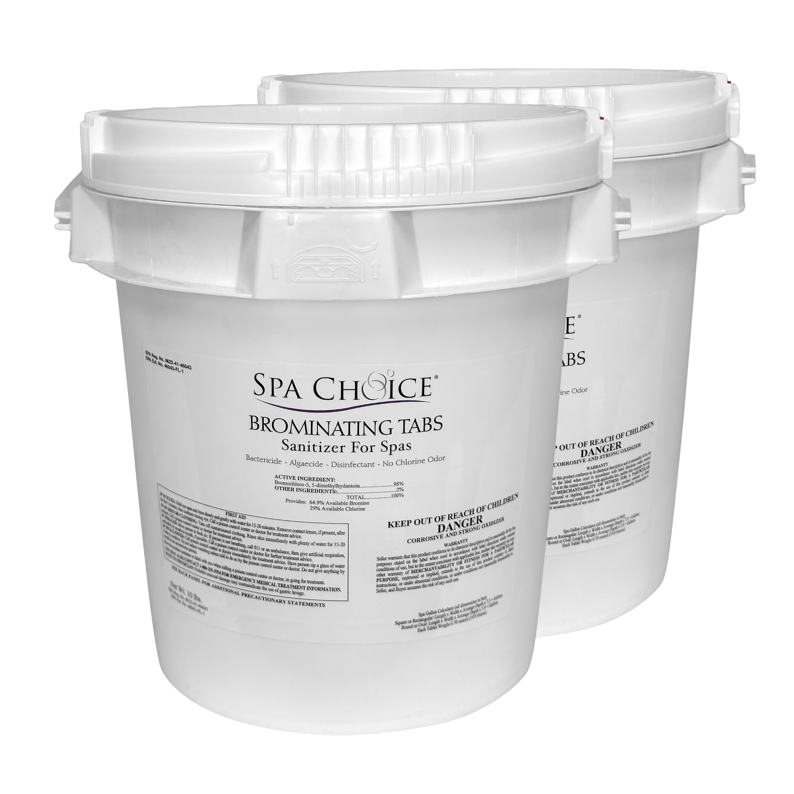 Amazon.com : SpaChoice 472-3-9175-02 Bromine Tablets for Spa Hot Tub ...