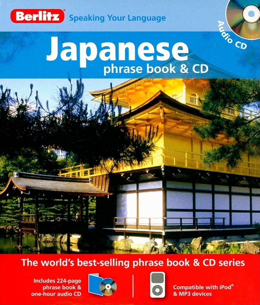 Berlitz Japanese Phrase Book & CD: Berlitz: 9789812681928: Amazon.com ...