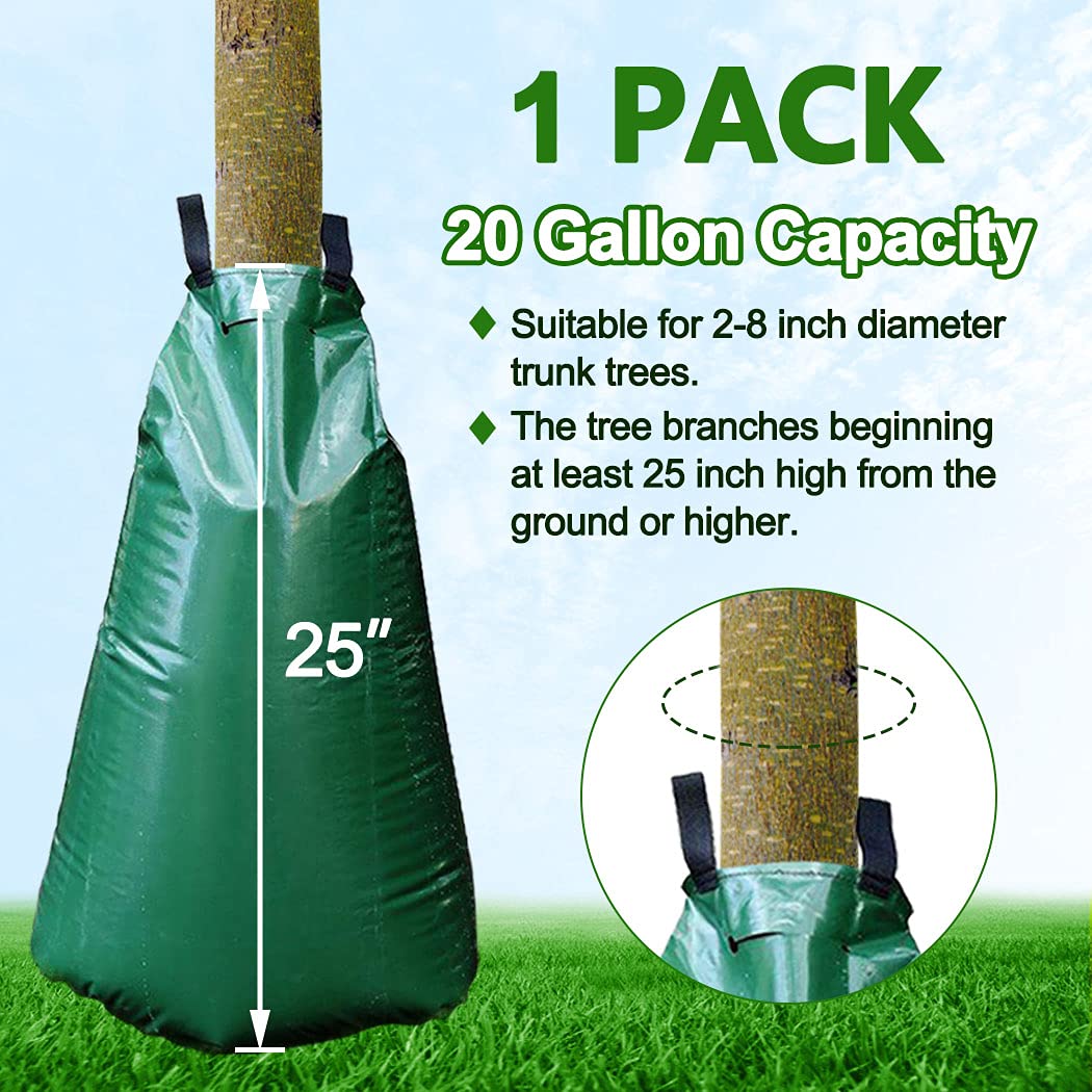 Snapklik.com : Tanzfrosch 1 PCS 20 Gallon Watering Bags - Reusable ...