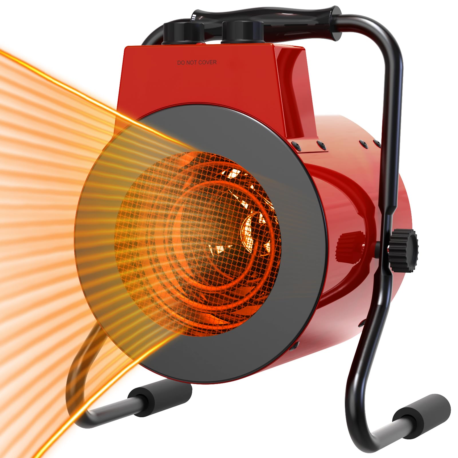 JooMoo Outdoor Heater - Electric Patio Heater 1500W, 3S Fast Heating ...