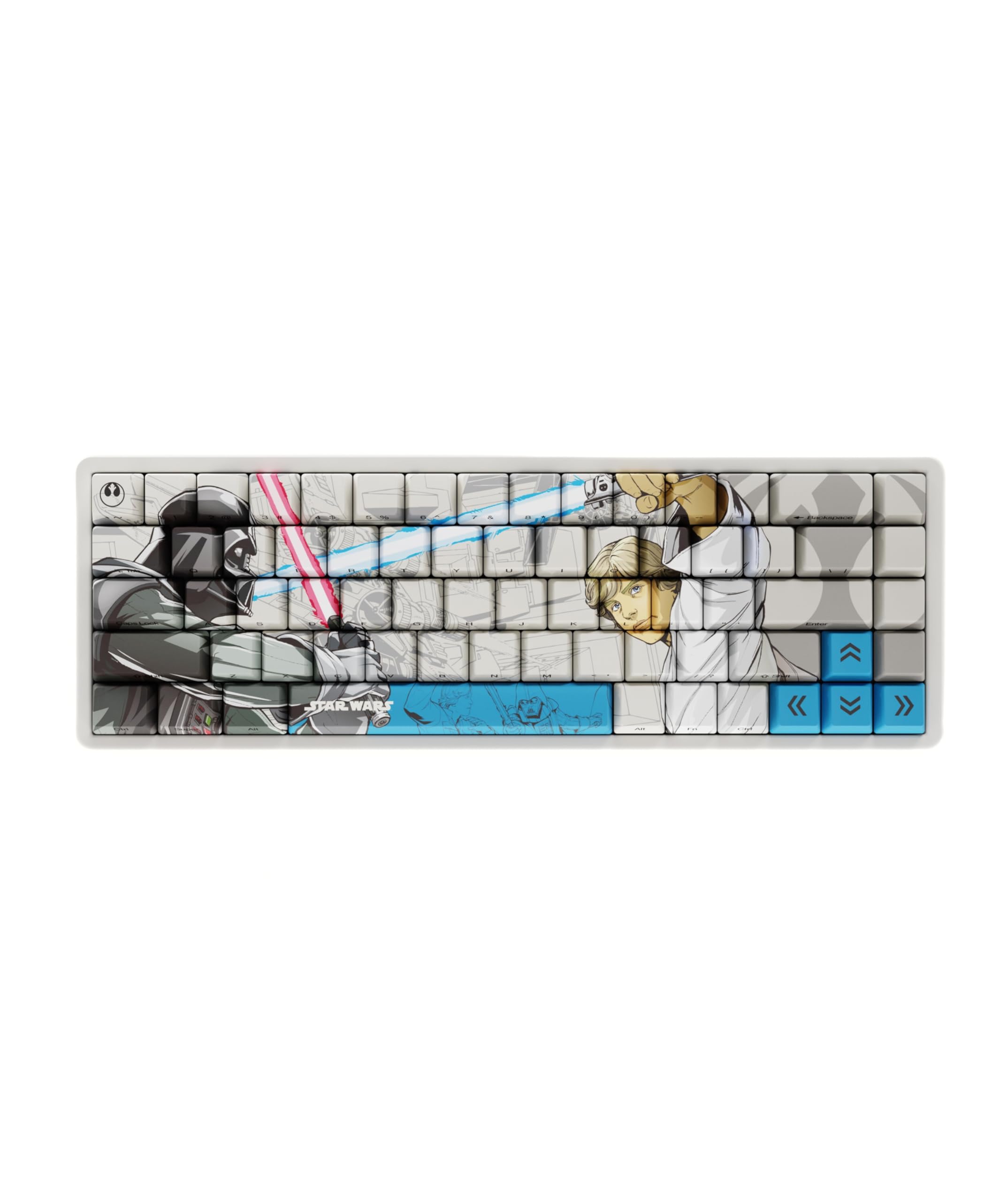 Amazon.com: Team Liquid Star Wars Skywalker PBT Dye Sub Keycaps for ...