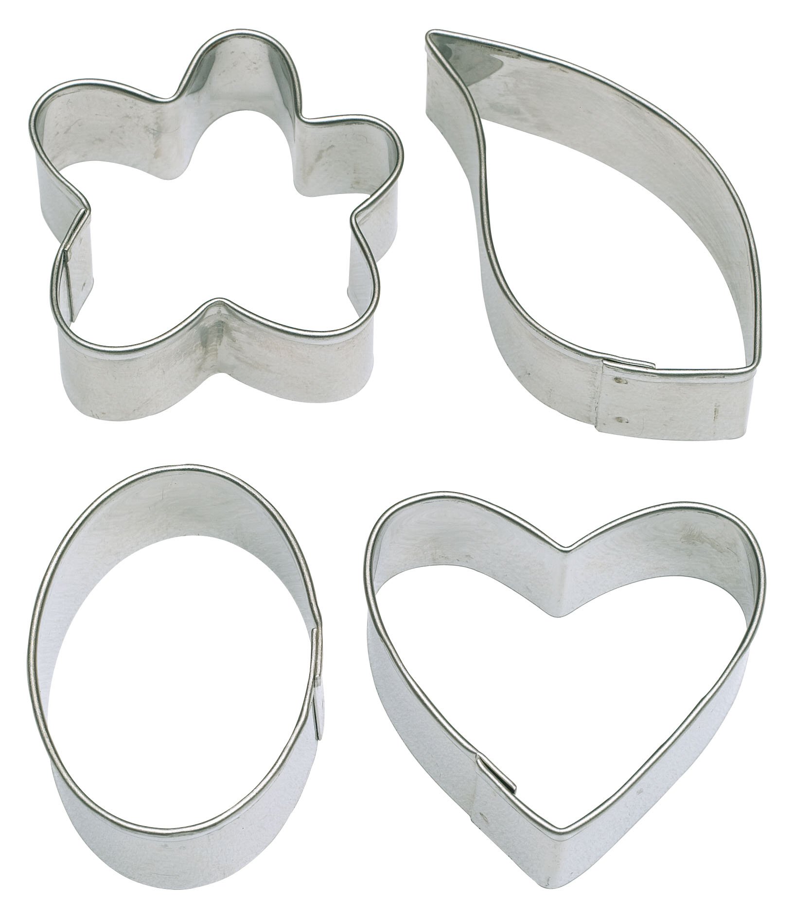 Amazon.com: Wilton Fondant Fancy Shapes Cut Outs, Set of 4: Food ...