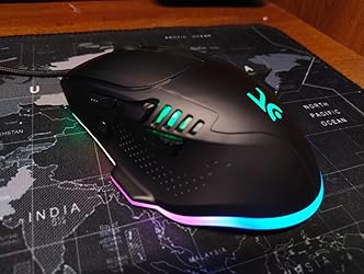 Amazon.in: Buy Kreo Hawk Gaming Mouse with Programmable Buttons & RGB ...