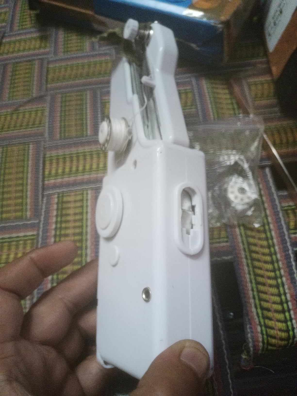 Mini Silai Mini hand Sewing Machine Stapler style Silai Machine Home ...