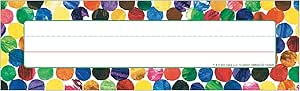 Amazon.com : World of Eric Carle 36PC Name Labels For Kids, Colorful ...