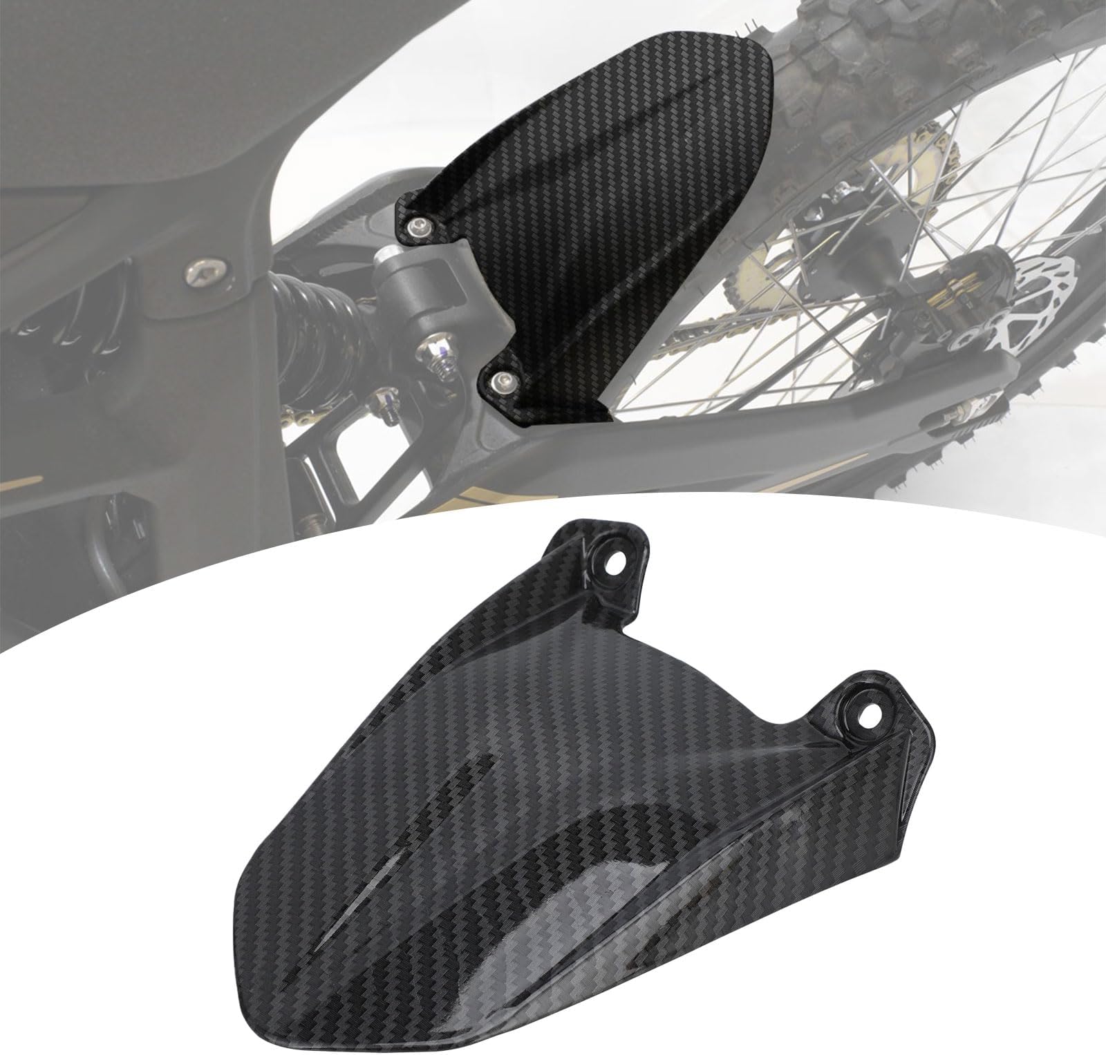 Amazon.com: Real Carbon Fiber Front Fender for Talaria - Carbon Fiber ...