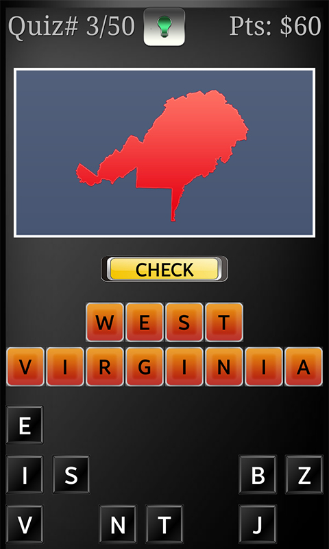 Guess the US State - Word Puzzle Game - App on the Amazon Appstore