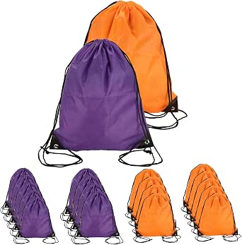 SHUESS 20 Pcs Drawstring Bags - PE Bags Drawstring - Draw String Bags ...