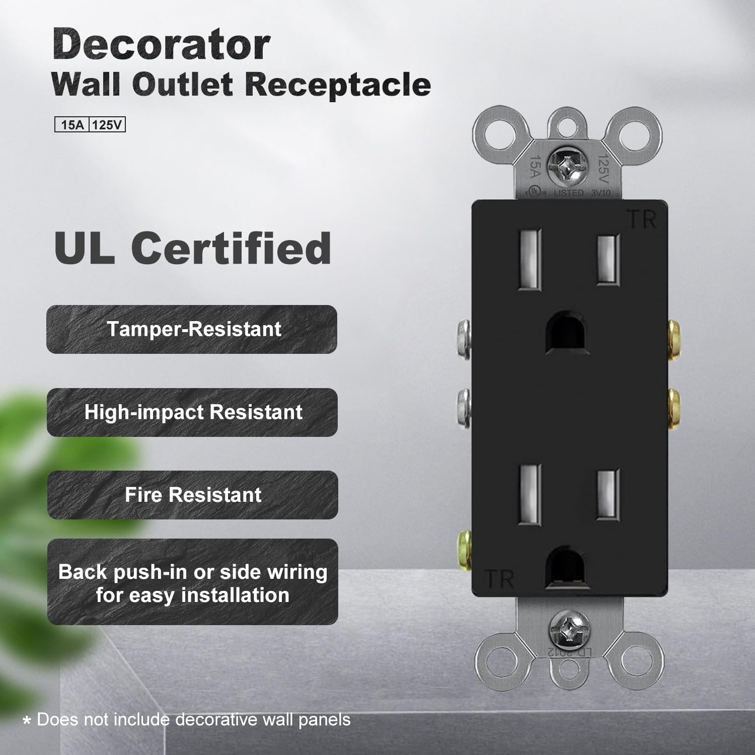 Snapklik.com : Micmi Decorator Receptacle Outlet, Standard Electrical ...