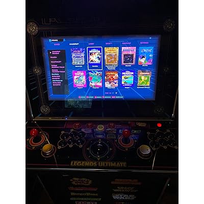 Legends Ultimate Arcade - Full Size Game Machine with 300+ Licensed ...