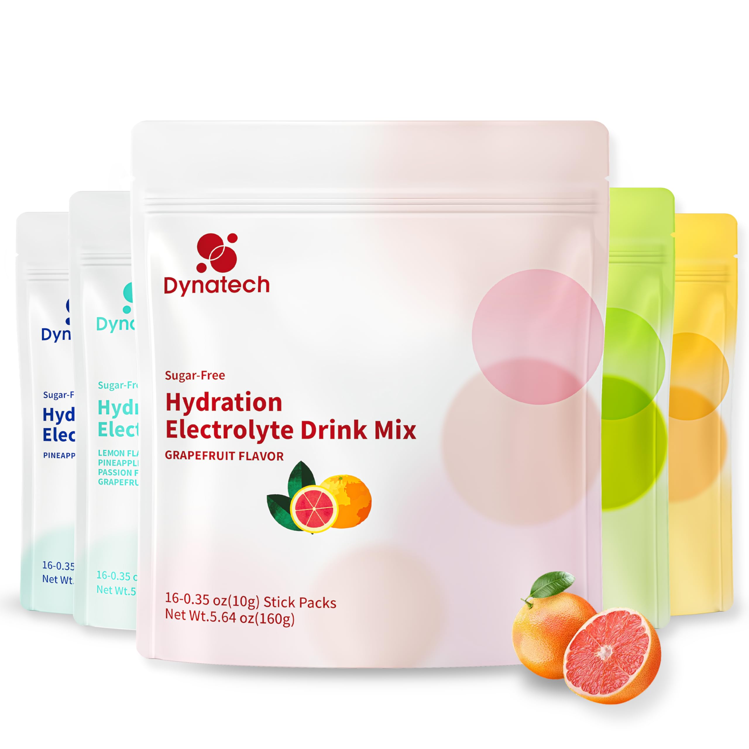 Amazon.com: Dynatech Zero Sugar Electrolyte Drink Mix - Grapefruit ...