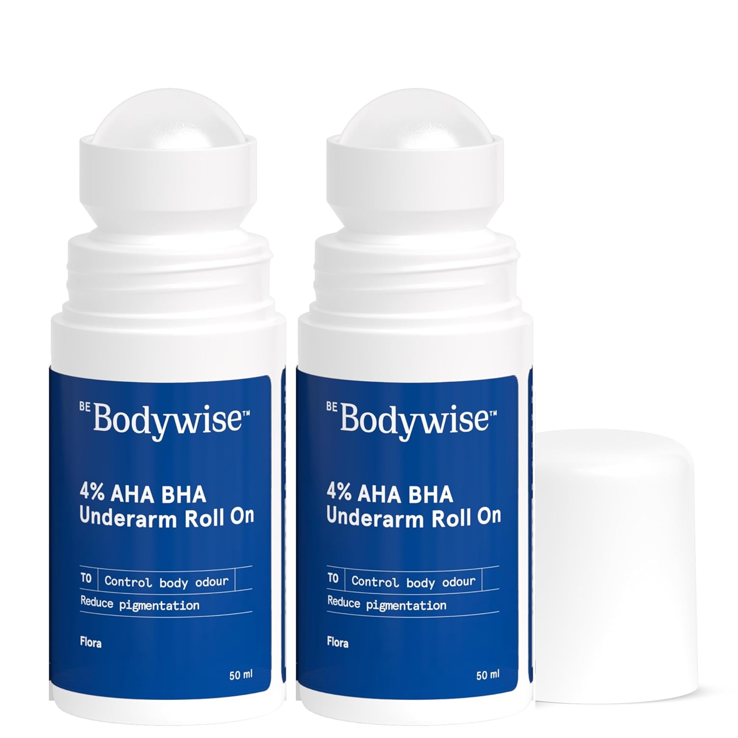 Buy Be Bodywise Under Arm Roll On Pack Of 2, 1% W/W Salicylic, 1% ...