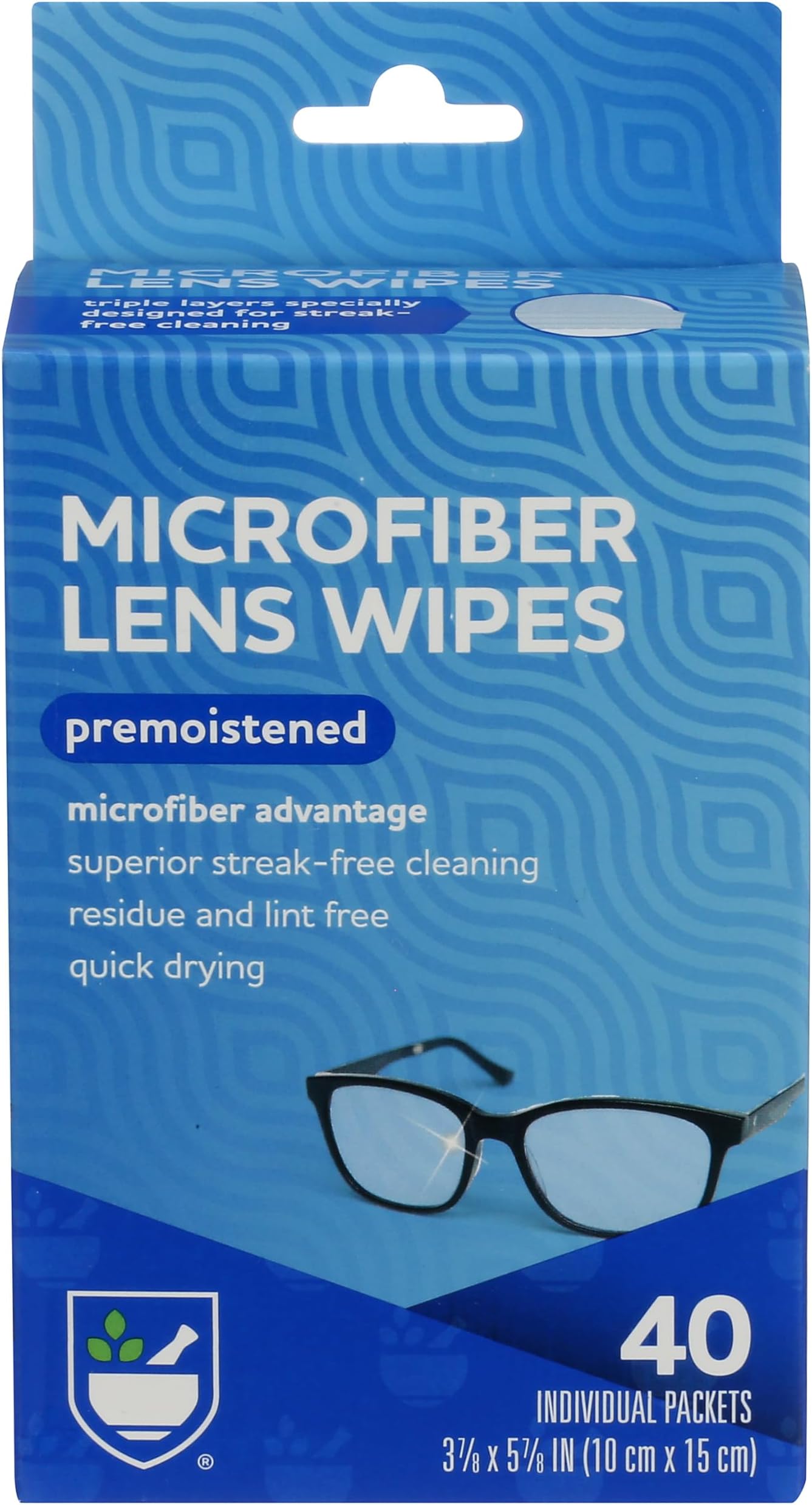Amazon.com: Rite Aid Eye Care Microfiber Lens Wipes, Premoistened ...