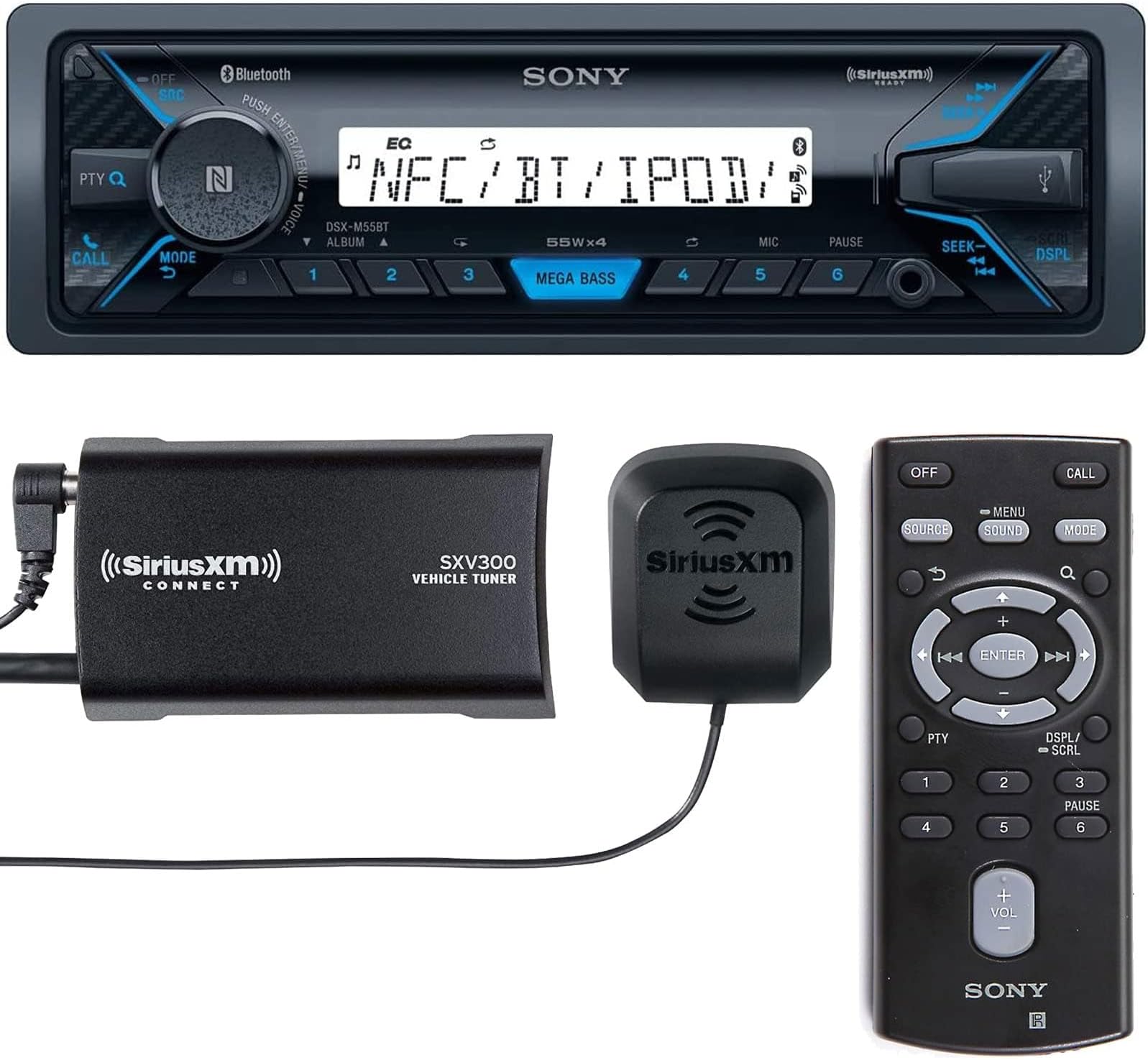 Amazon.com: Sony MEX-M72BT Marine CD Receiver with Bluetooth and ...