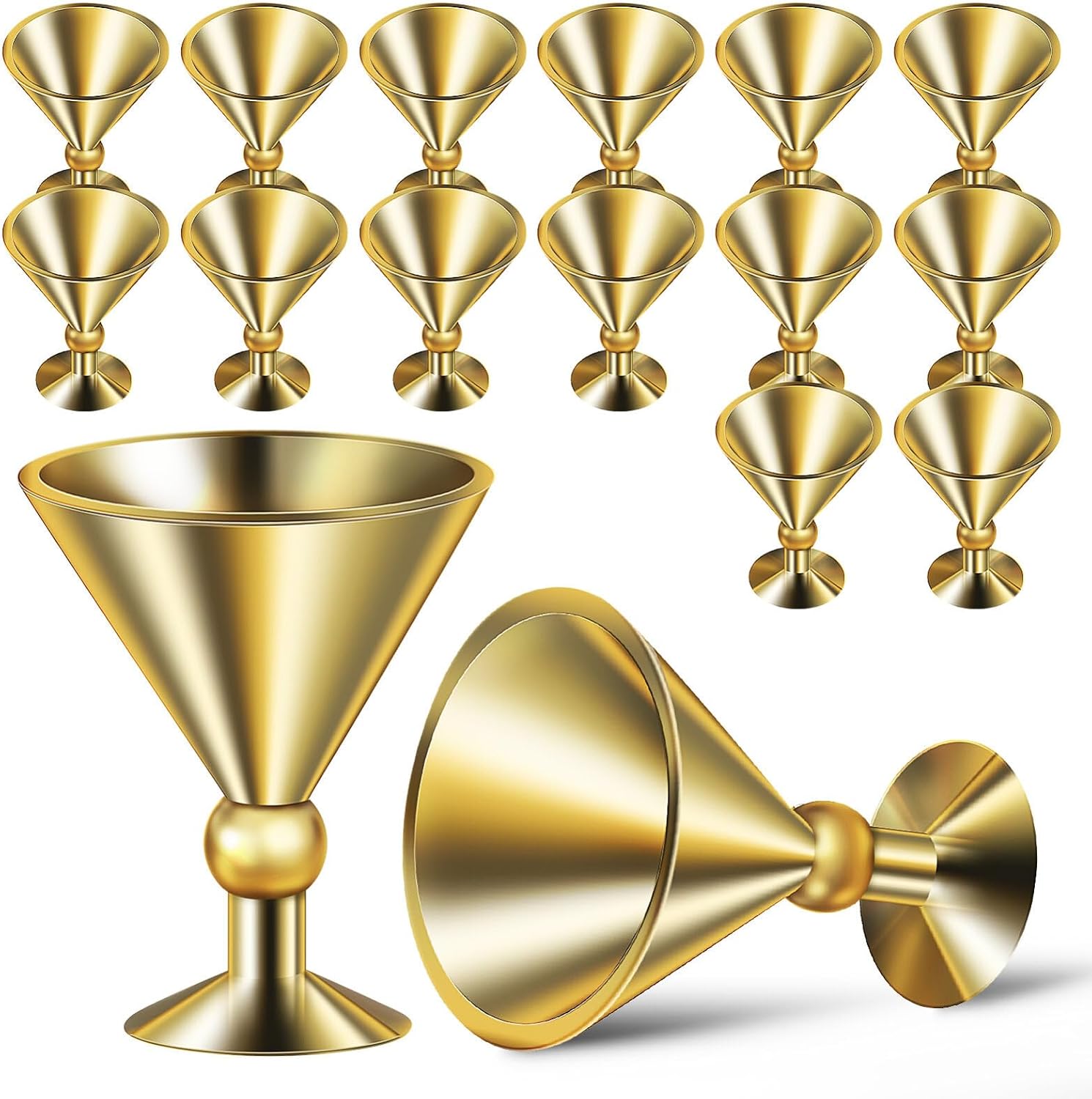 Amazon.com | Gadpiparty 16 Pcs Vintage Chalice Goblet Bible Offering ...