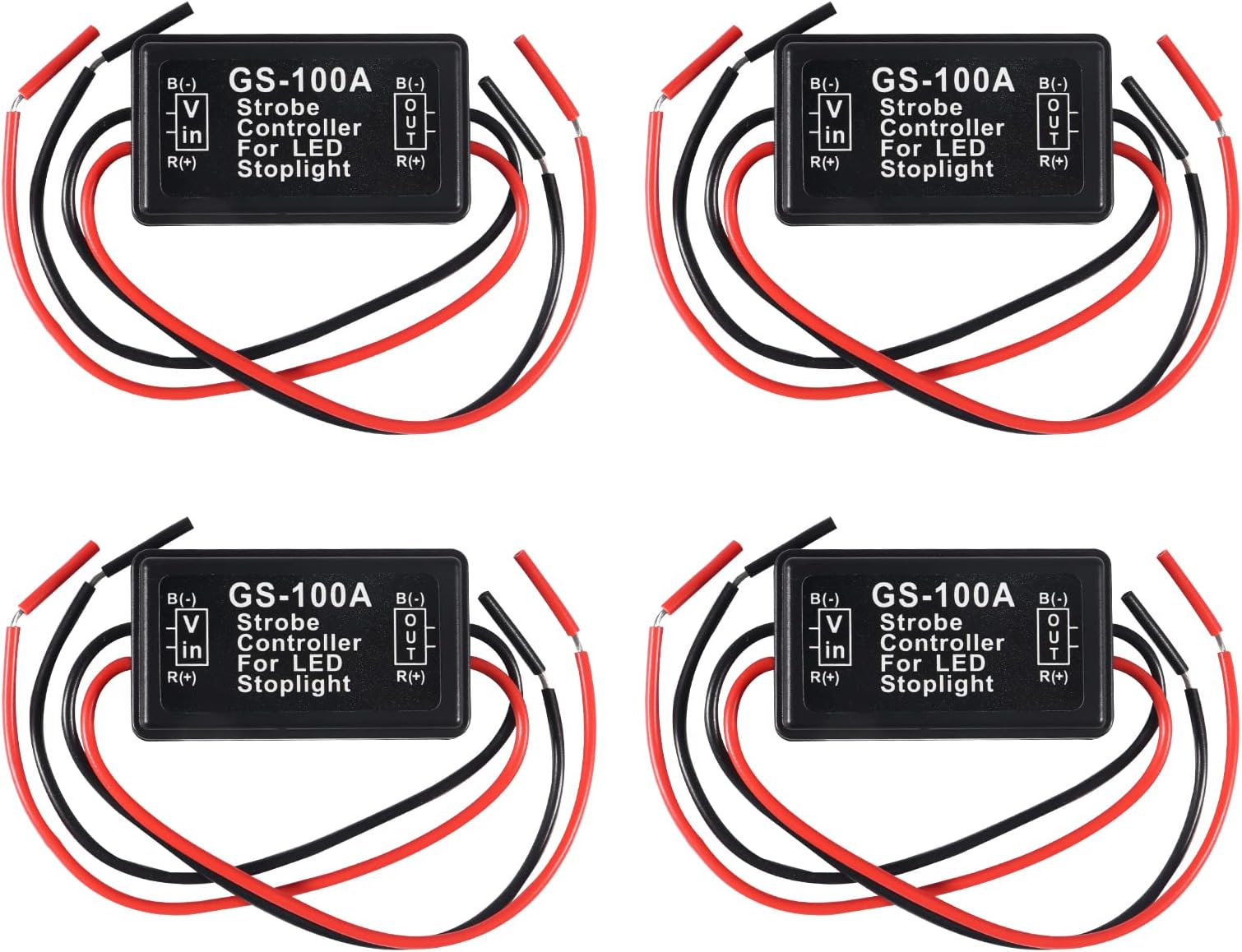 Amazon.com: DIANN 4pcs GS-100A Brake Light Flasher Strobe Brake Light ...