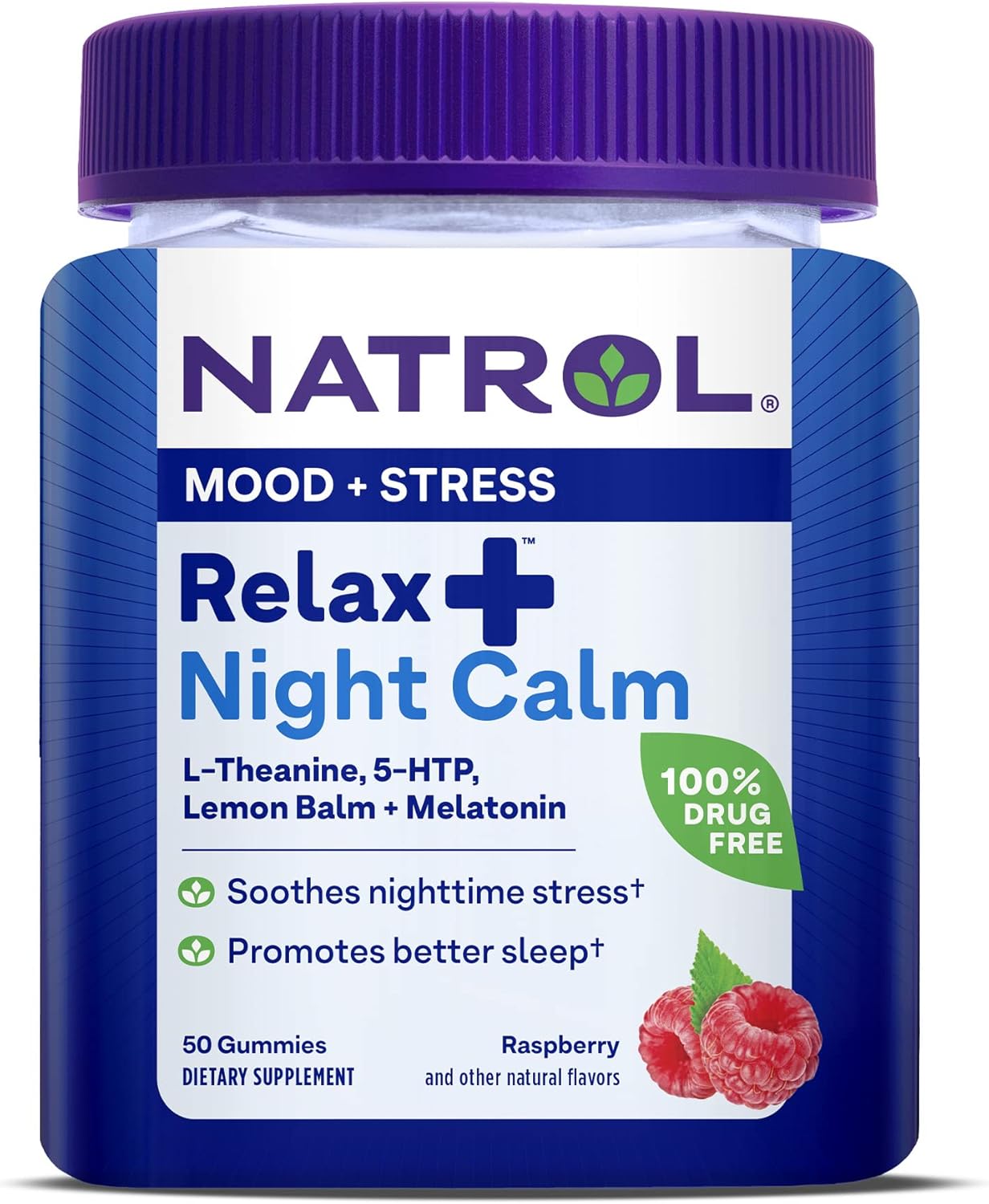 Natrol Relax Noche 50 Gominolas Sabor Berry : Amazon.com.mx: Salud y ...