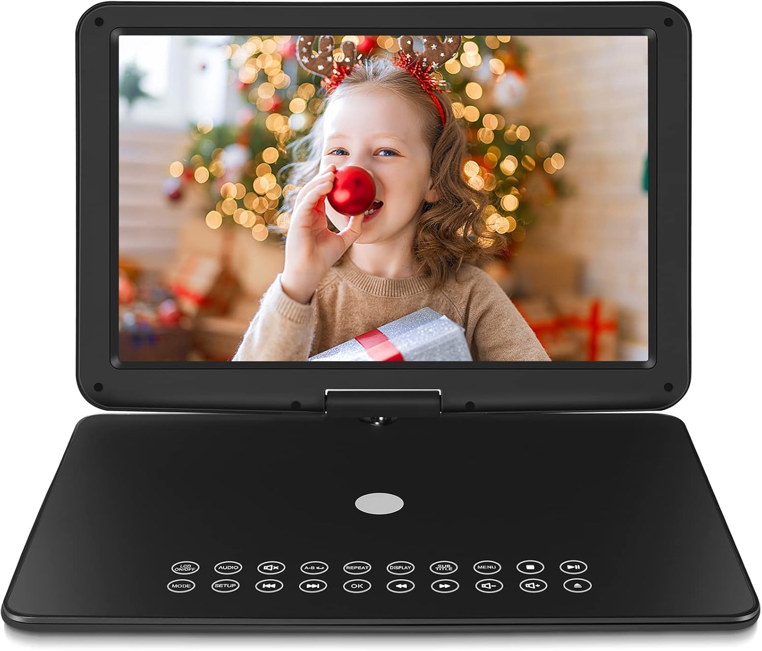 Amazon.com: 19.6" Portable DVD Player with 17.1" Large Swivel Screen ...