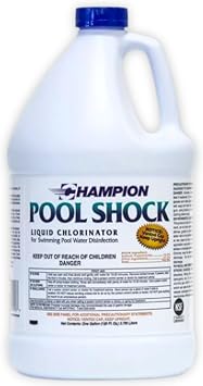 Amazon.com : Champion Liquid Chlorine (1-Pack) - Swimming Pool & Spa ...