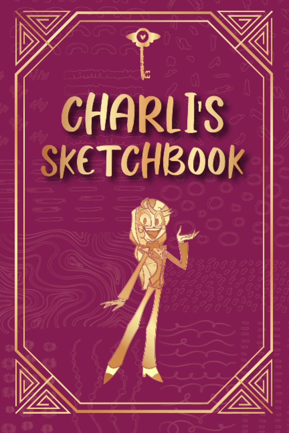 CHARLIE MORNINGSTAR SKETCHBOOK - HAZBIN HOTEL STYLE 100 PAGES TO DRAW ...