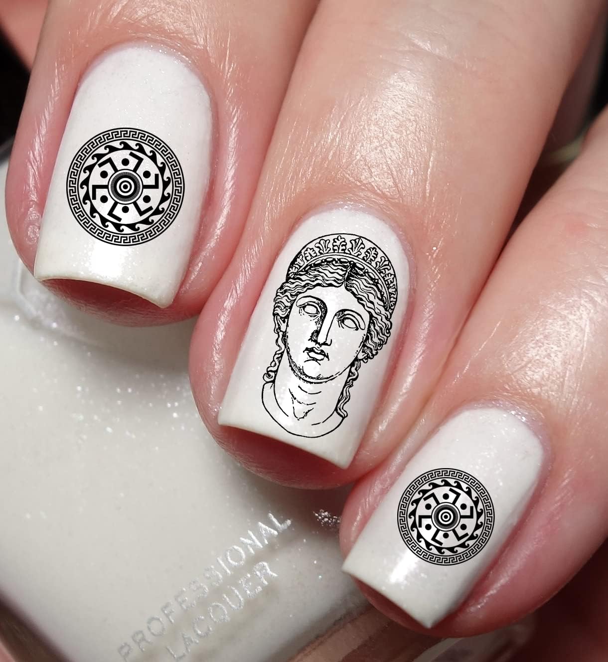 Amazon.com: Ancient Greek Nail Art Decal Sticker : Beauty & Personal Care