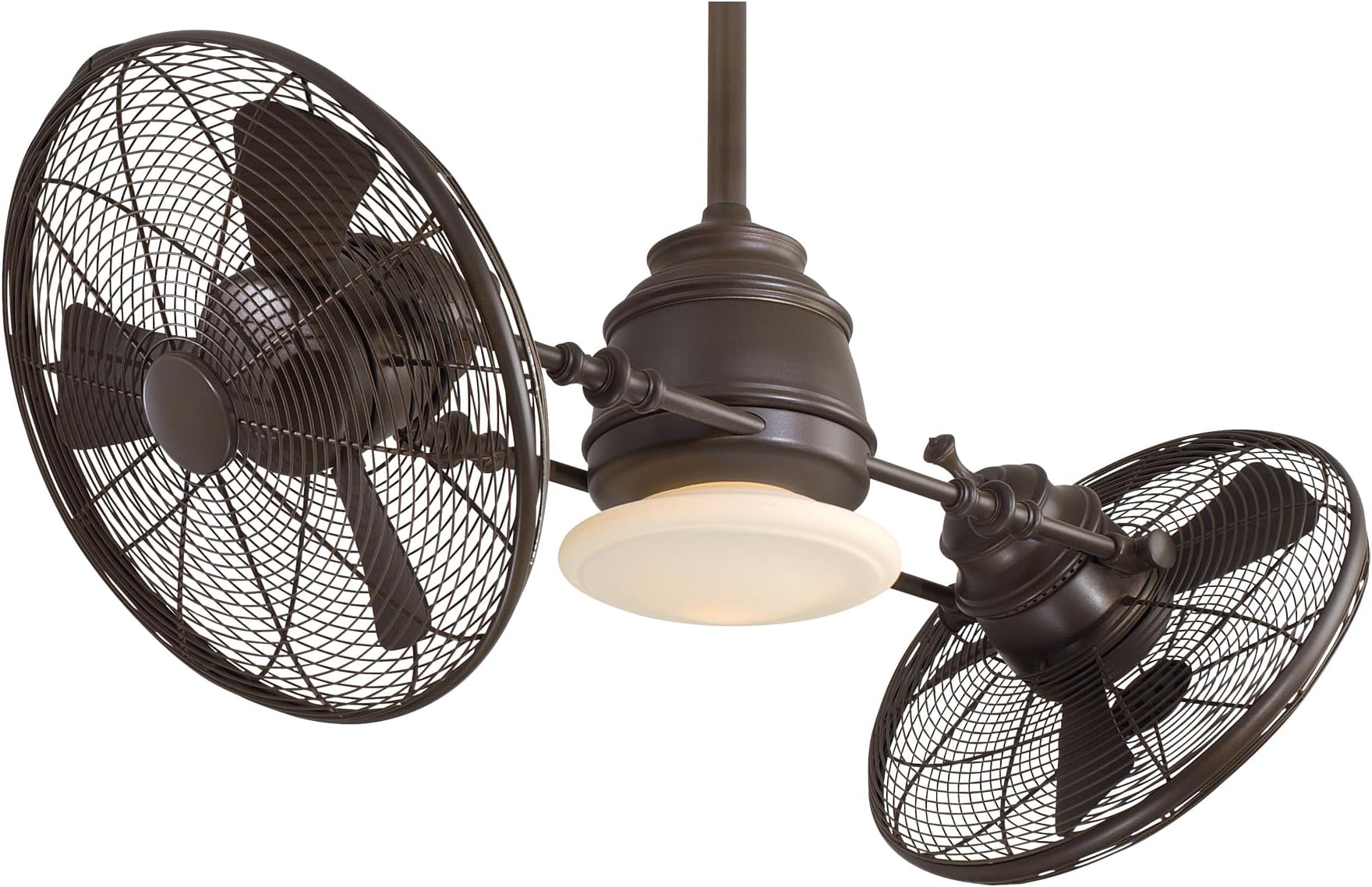 Amazon.com: TroposAir Duet Oscillating Dual Ceiling Fan in Oil Rubbed ...