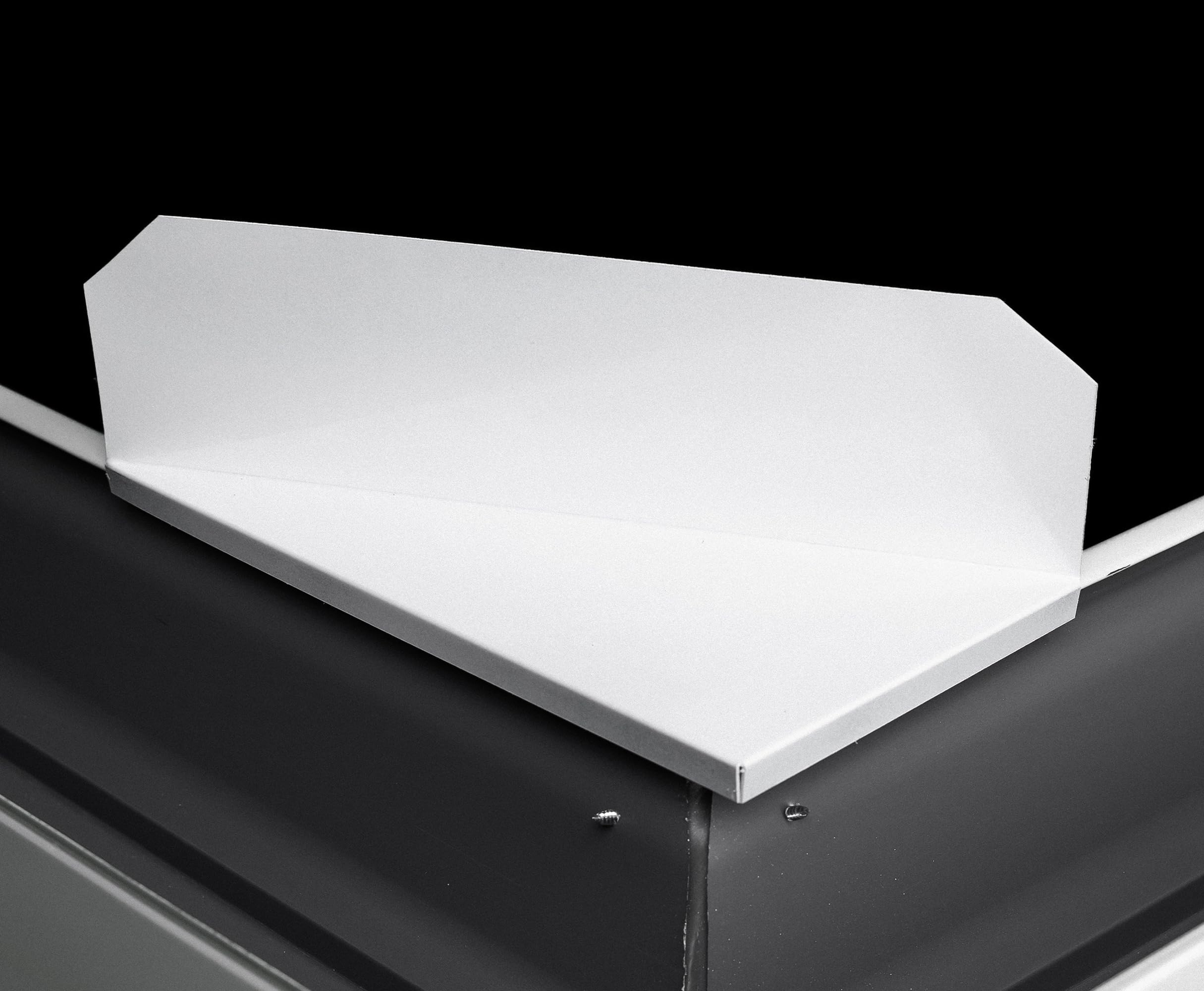 NoOverflow Extreme XR Rain Gutter Diverter, Right Flow Rain Diverter ...