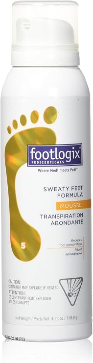 Footlogix Sweaty Feet Formula 125Ml/4.2 Oz : Amazon.ca: Health ...
