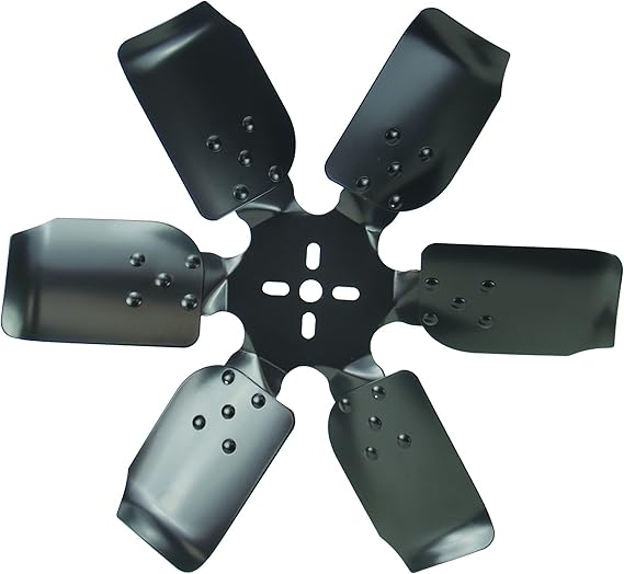 Amazon.com: Derale 17418 Heavy Duty Fan Blade Series 1000 18" Steel ...