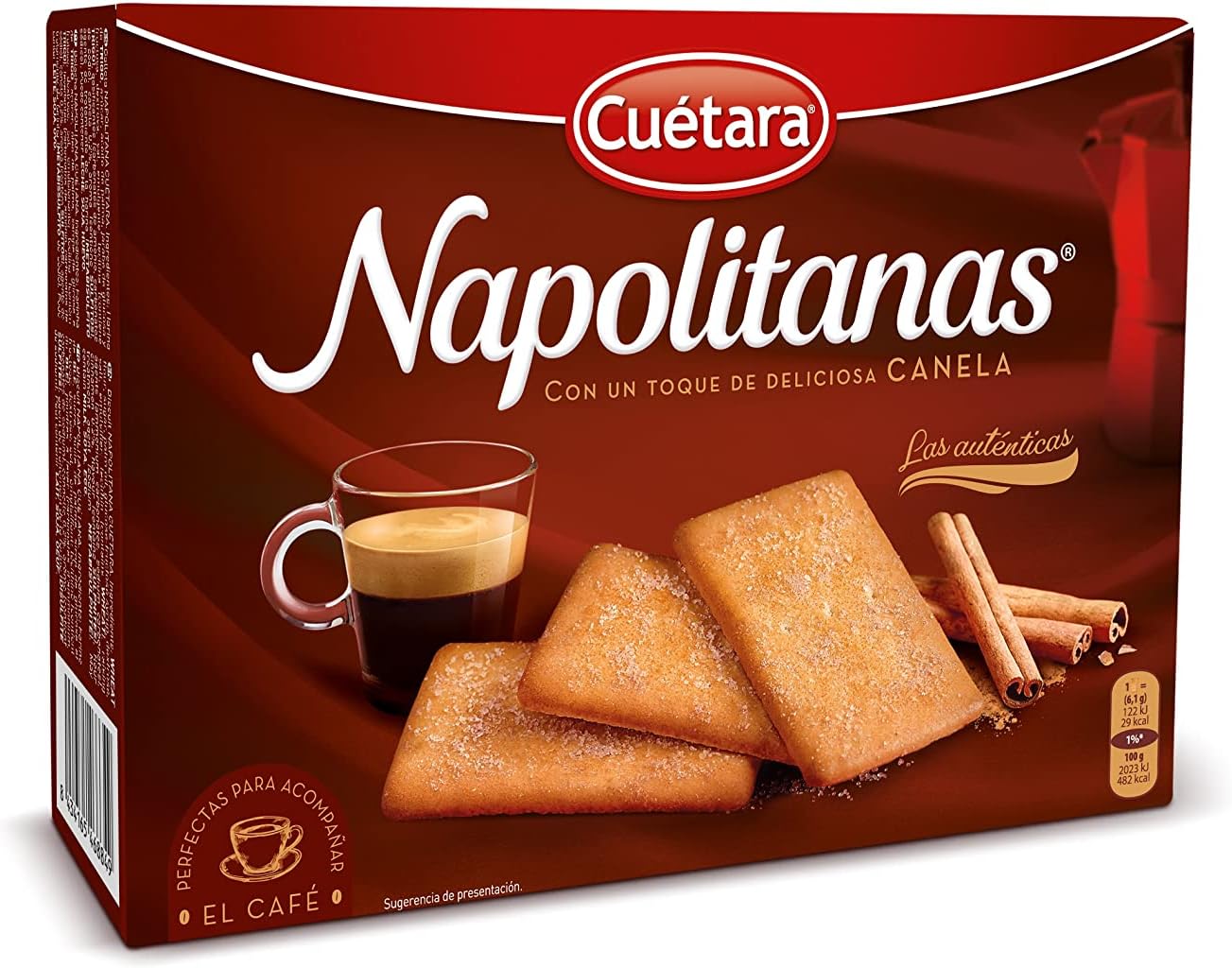 Galletas Cuetara Napolitanas Con Canela 500gr : Amazon.co.uk: Grocery