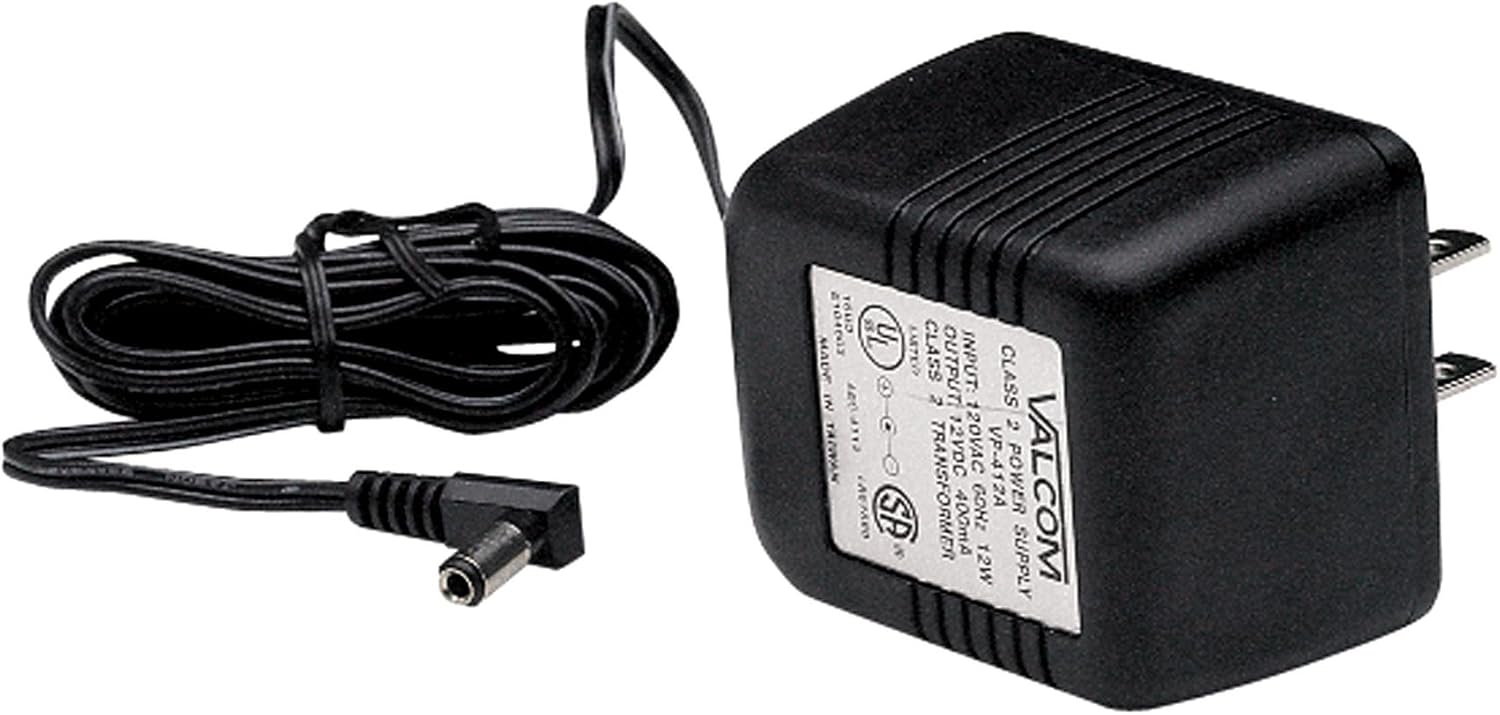 Amazon.com: Valcom VP-324D 300 mA 24 Volt Digital Power Supply ...