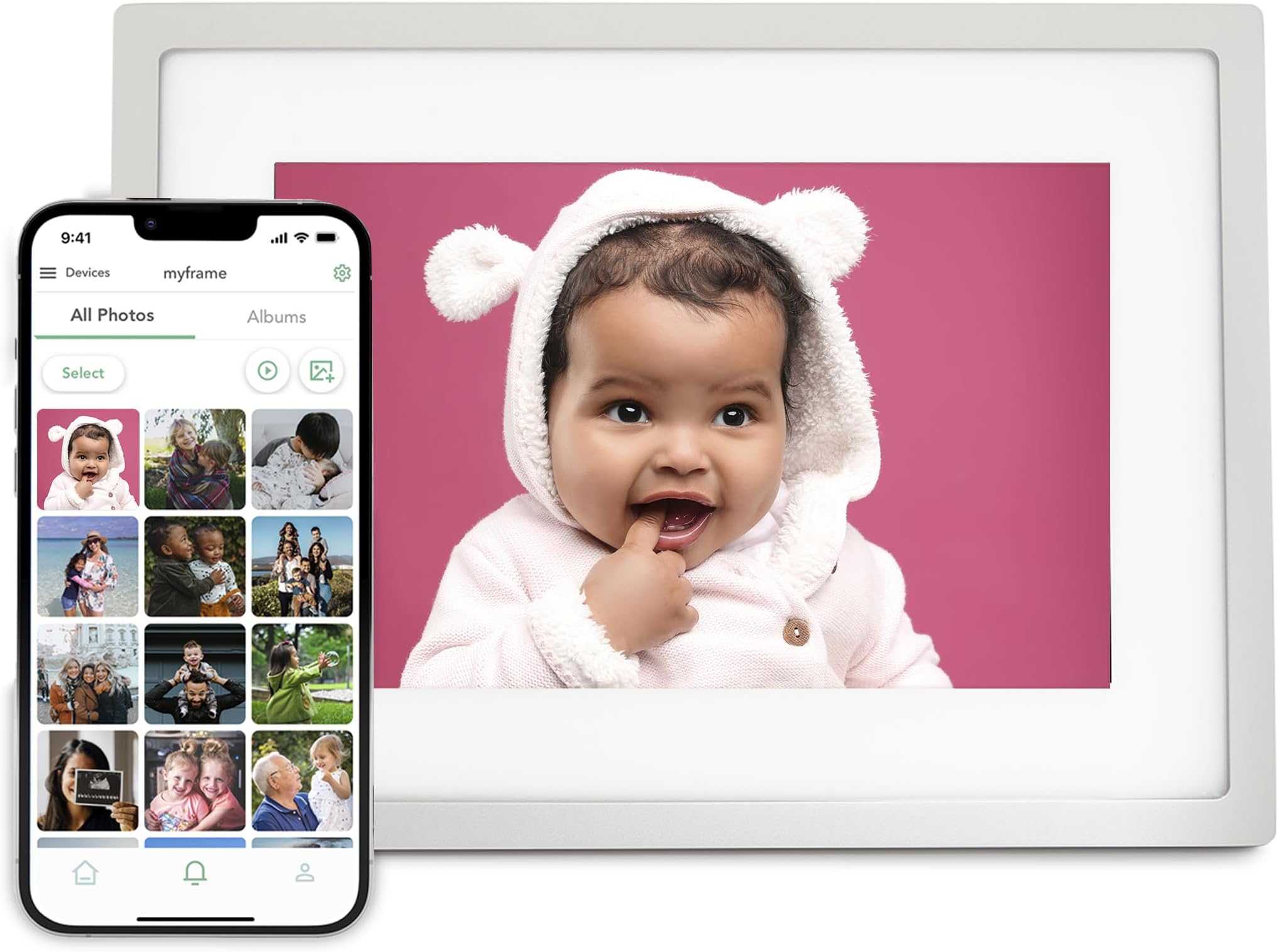 Amazon.com : Skylight Digital Picture Frame - WiFi Enabled with Load ...