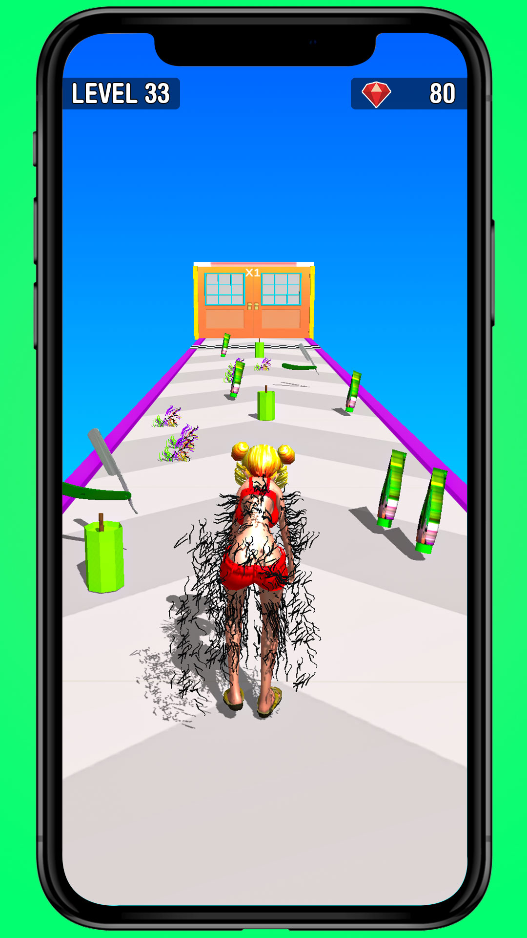 Hair Removal Beauty Run: Let's Remove Body Hair Runner Challenge 3D ...