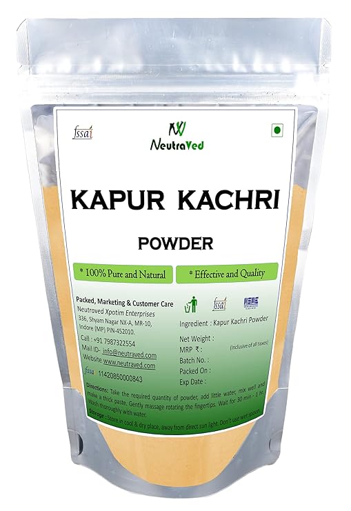 NeutraVed Kapoor Kachri Powder - 100g | Kapur Kachri Powder For Hair ...