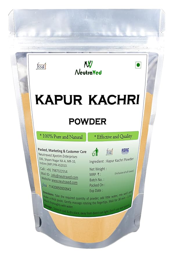 NeutraVed Kapoor Kachri Powder - 100g | Kapur Kachri Powder For Hair ...