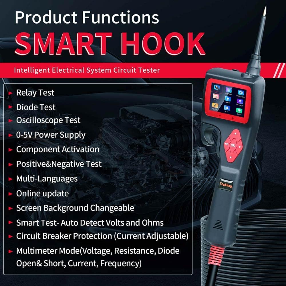 Snapklik.com : P200 Power Circuit Probe Kit, 9-30V Automotive Circuit ...