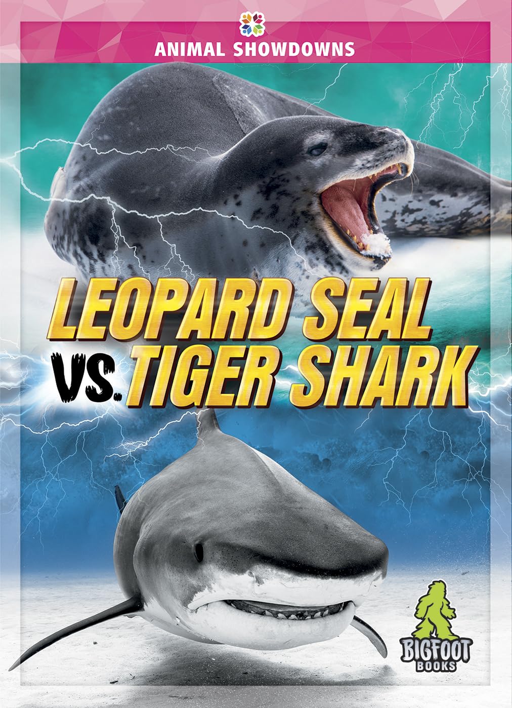Leopard Seal vs. Tiger Shark - Animal Showdowns Series, Nonfiction ...