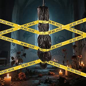 Amazon.com: AHEONLAR Halloween Decorations Dead Body Halloween Prop 5ft ...