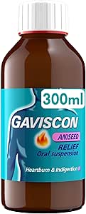 Gaviscon Liquid Aniseed 300 ml - Fast-Acting Relief For Heartburn ...