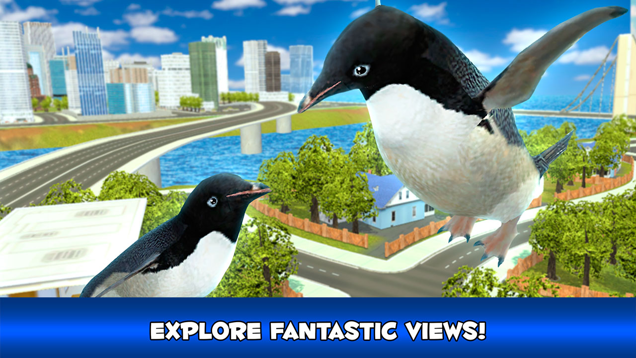 City Flying Penguin Simulator 3D - App on the Amazon Appstore