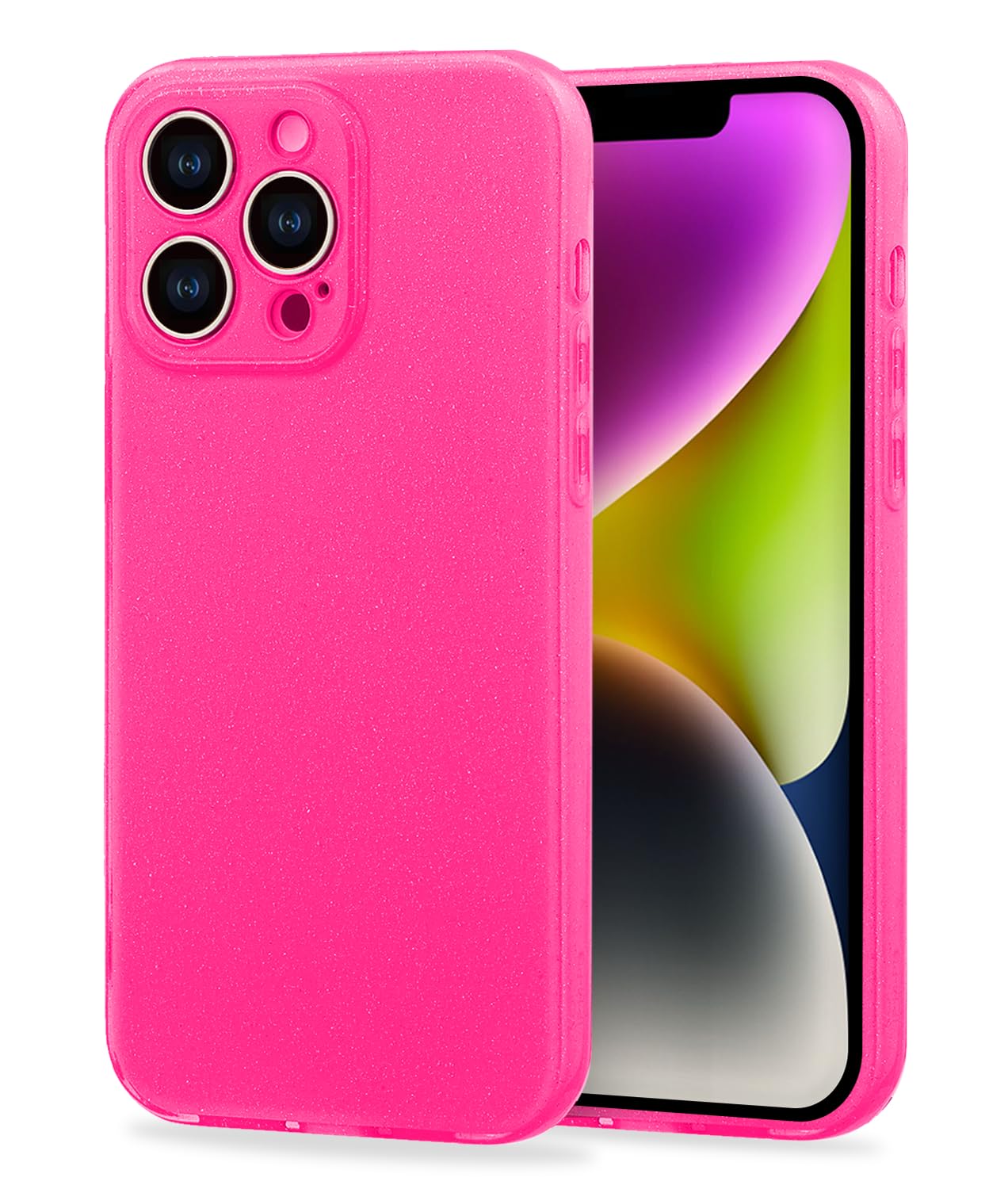 Amazon.com: IAIYOXI Case for iPhone 15 Pro Max - Glitter Cute Sparkly Shiny Bling, Thin Slim Fit ...