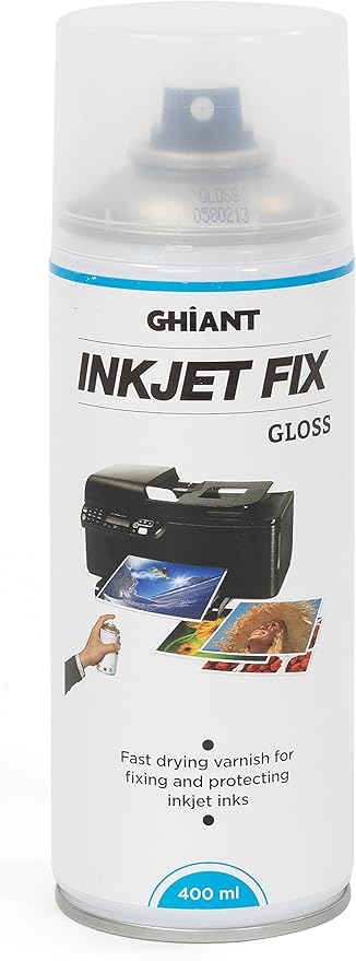Ghiant Inkjet Fixative Spray 400ml Gloss : Amazon.co.uk: Home & Kitchen