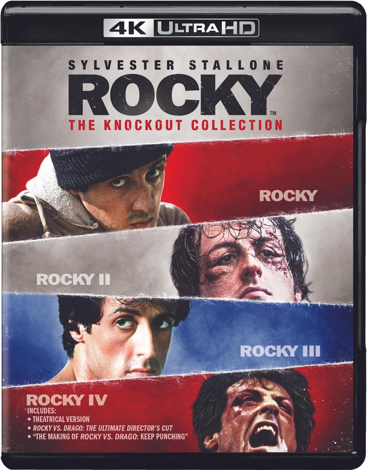 Rocky: The Knockout Collection (4K Ultra HD + Digital) [4K UHD ...