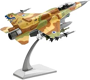Amazon.com: SEBUNAS 1/72 Scale F-16I Fighting Falcon Fighter Jet Model ...
