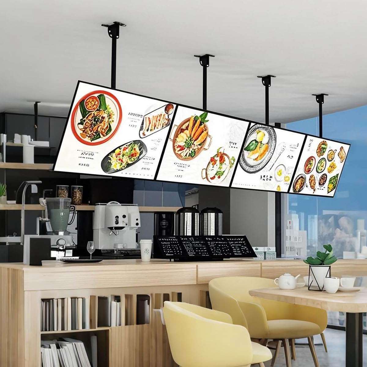 Amazon.com: Custom LED Menu Display Light Box, LED Restaurant Coffee ...