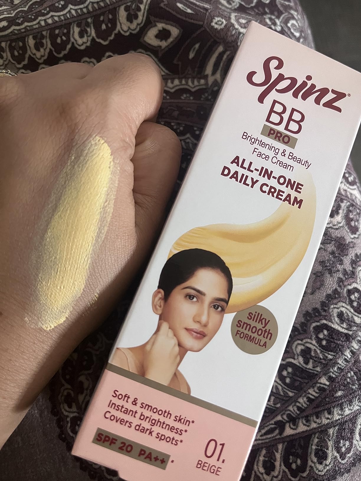 Spinz BB Cream & BB Pro Cream (BB Cream 15g(Beige)) : Amazon.in: Beauty